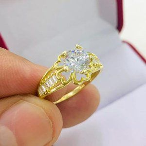 Prime Jewelry & Electroncis | Jewelry | 4k Yellow Solid Gold Solitaire ...